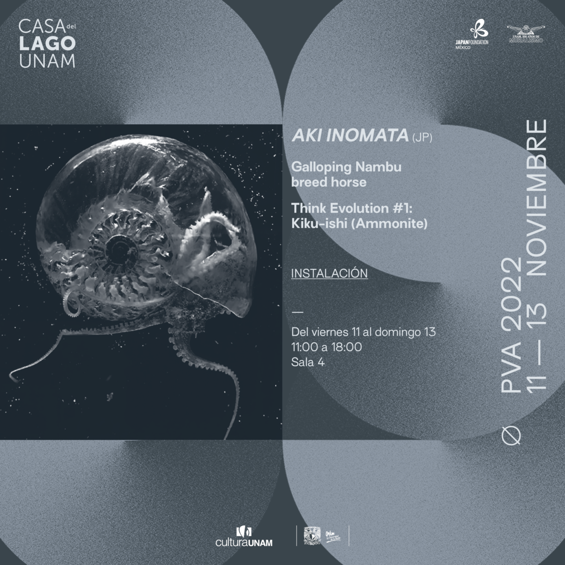 Aki Inomata en el Festival Poesía en Voz Alta 2022 - Fundación Japón